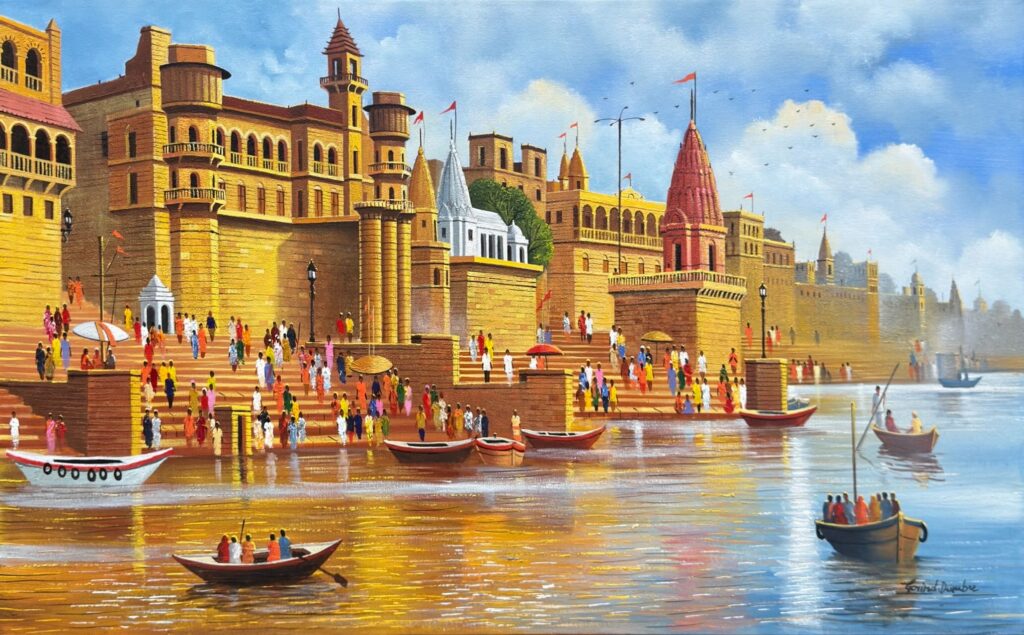 Banaras Ghat - Image Art Gallery