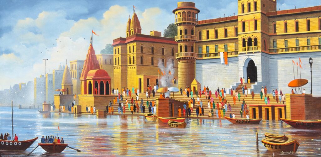 Banaras Ghat - Image Art Gallery